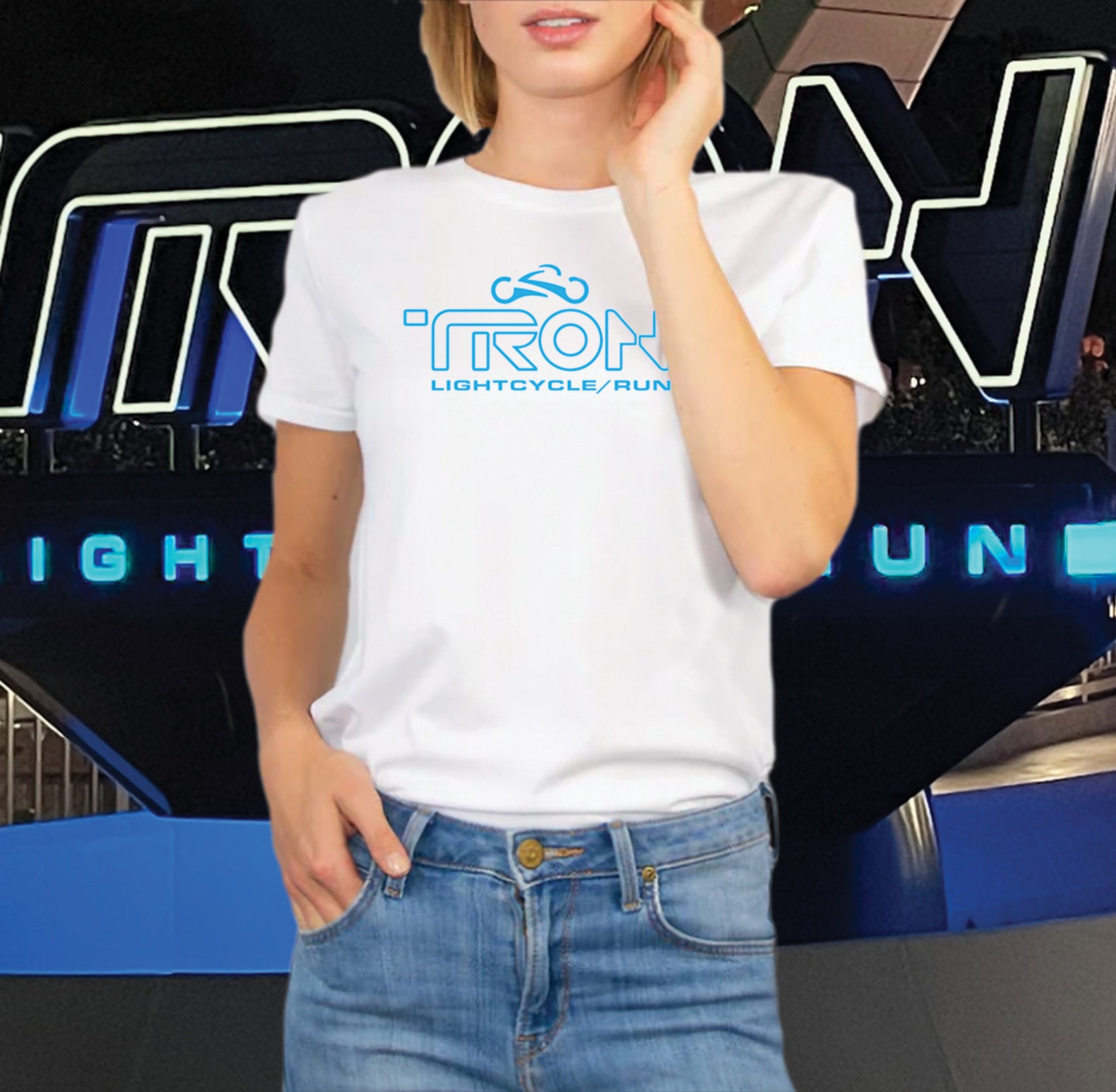 TRON Lightcycle Run – SVG and PNG Graphic. - Etsy