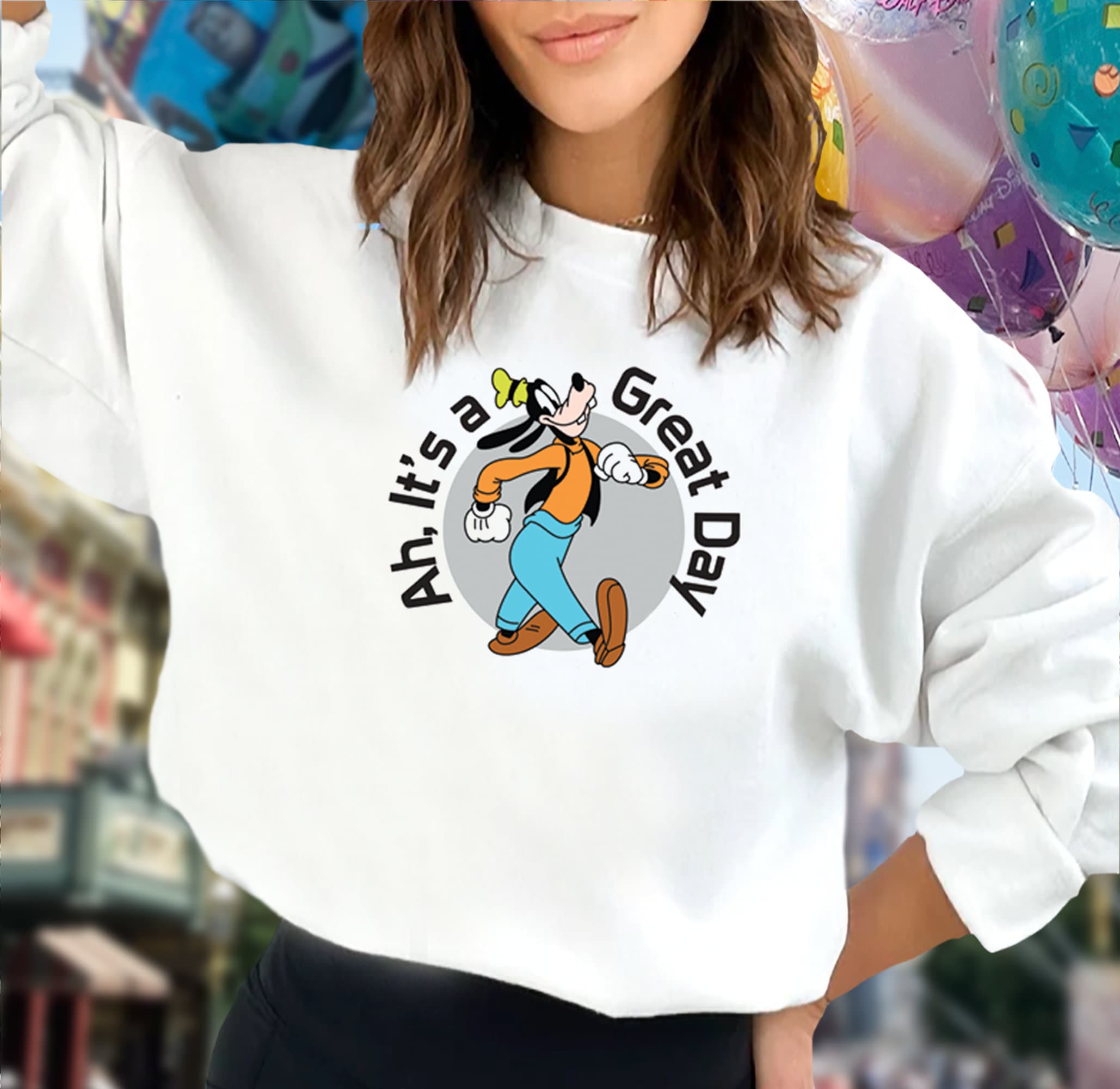 Goofy Ah It's a Great Day SVG and PNG Graphic. - Etsy