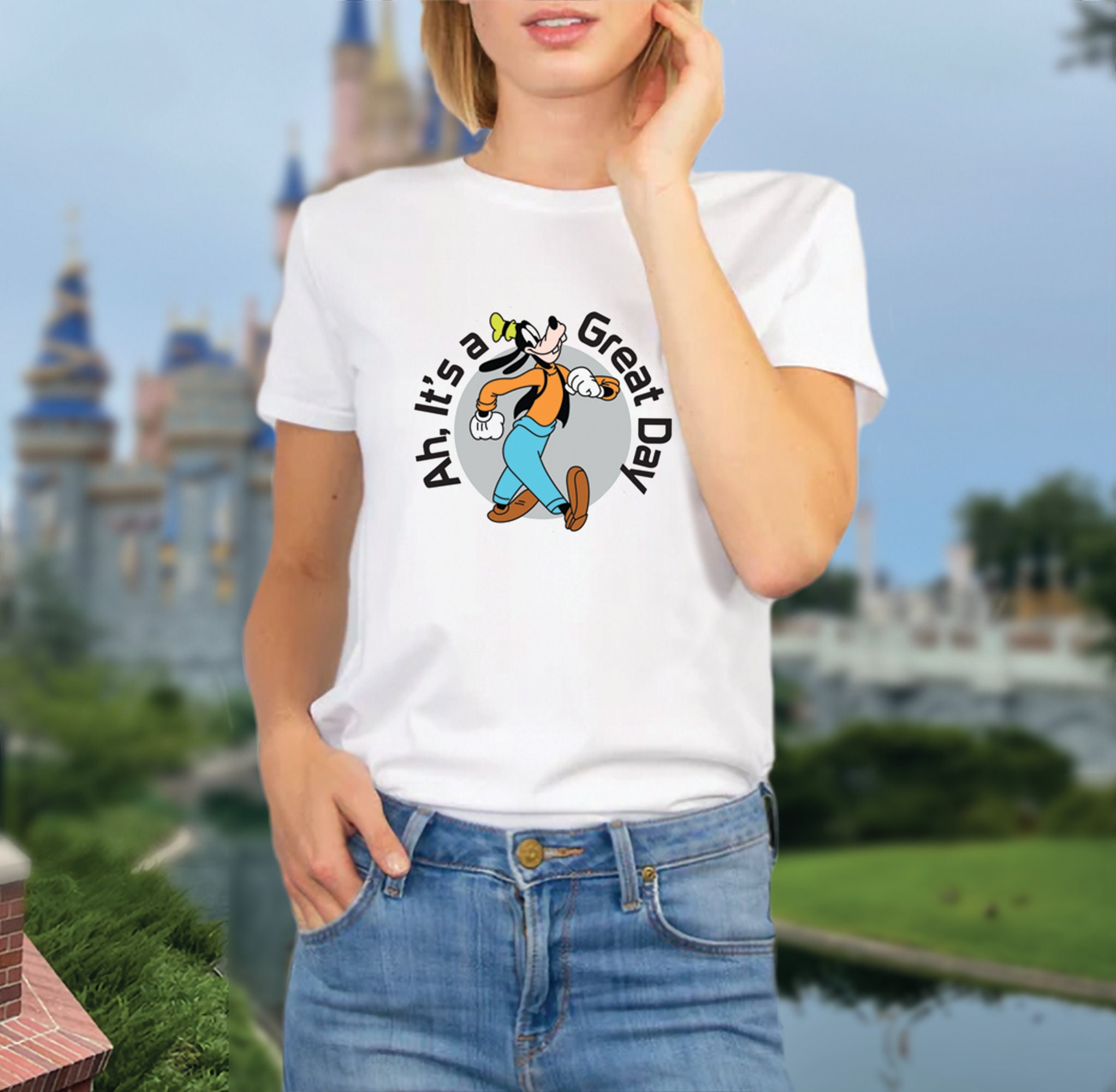 Goofy Ah It's a Great Day SVG and PNG Graphic. - Etsy