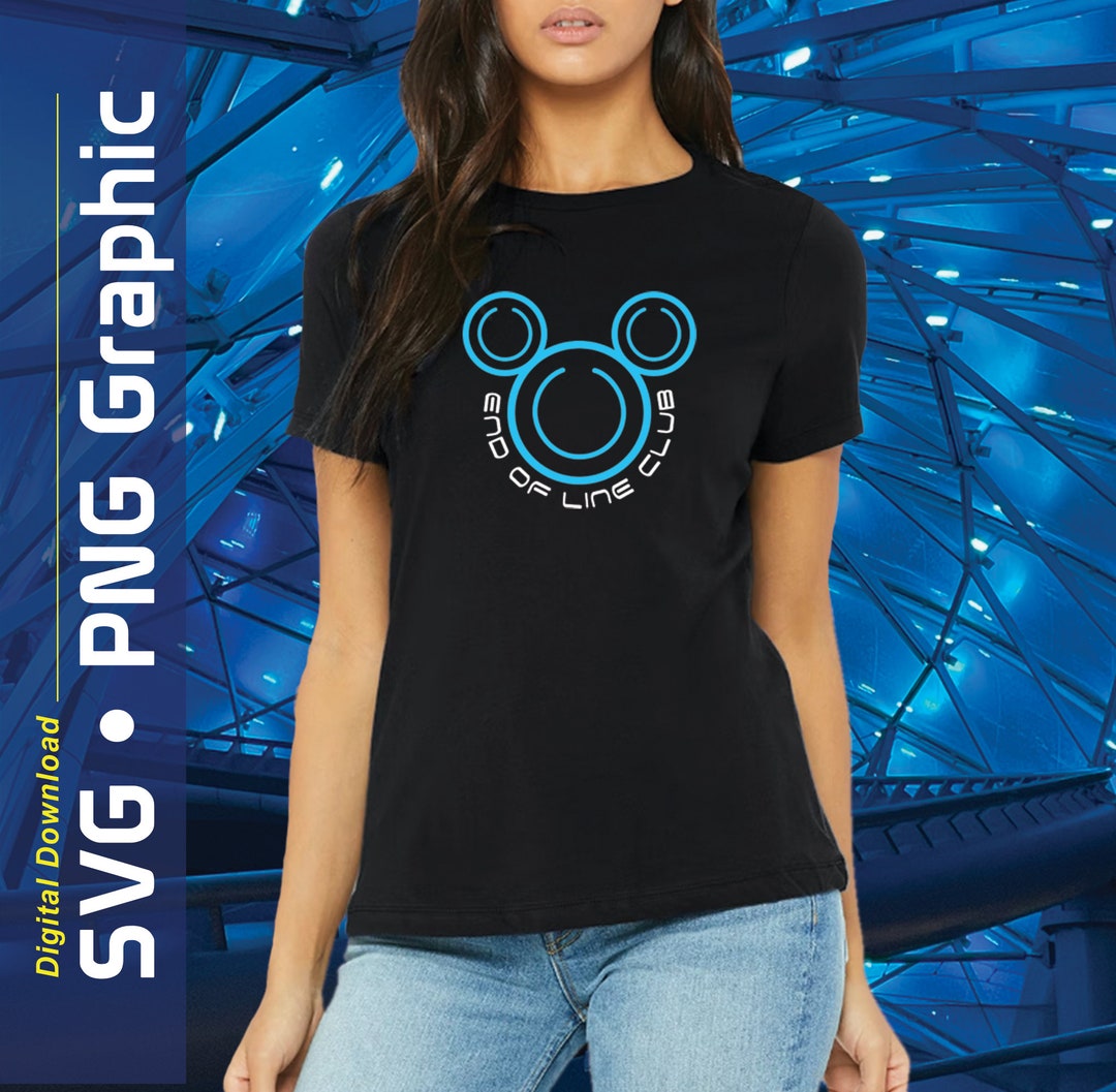 TRON End of Line Club – SVG and PNG Graphic. - Etsy