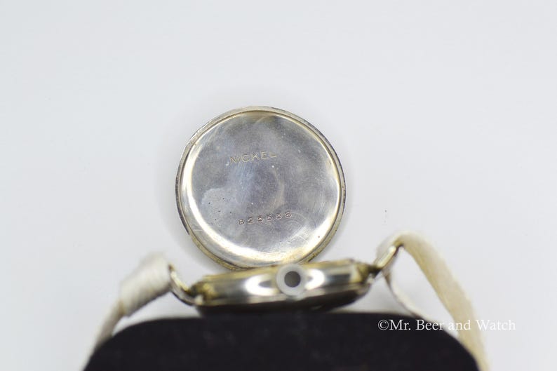 1915 Rare Vintage Swivel Lug, WWI Elgin Trench Watch, Daisy Shrapnel ...