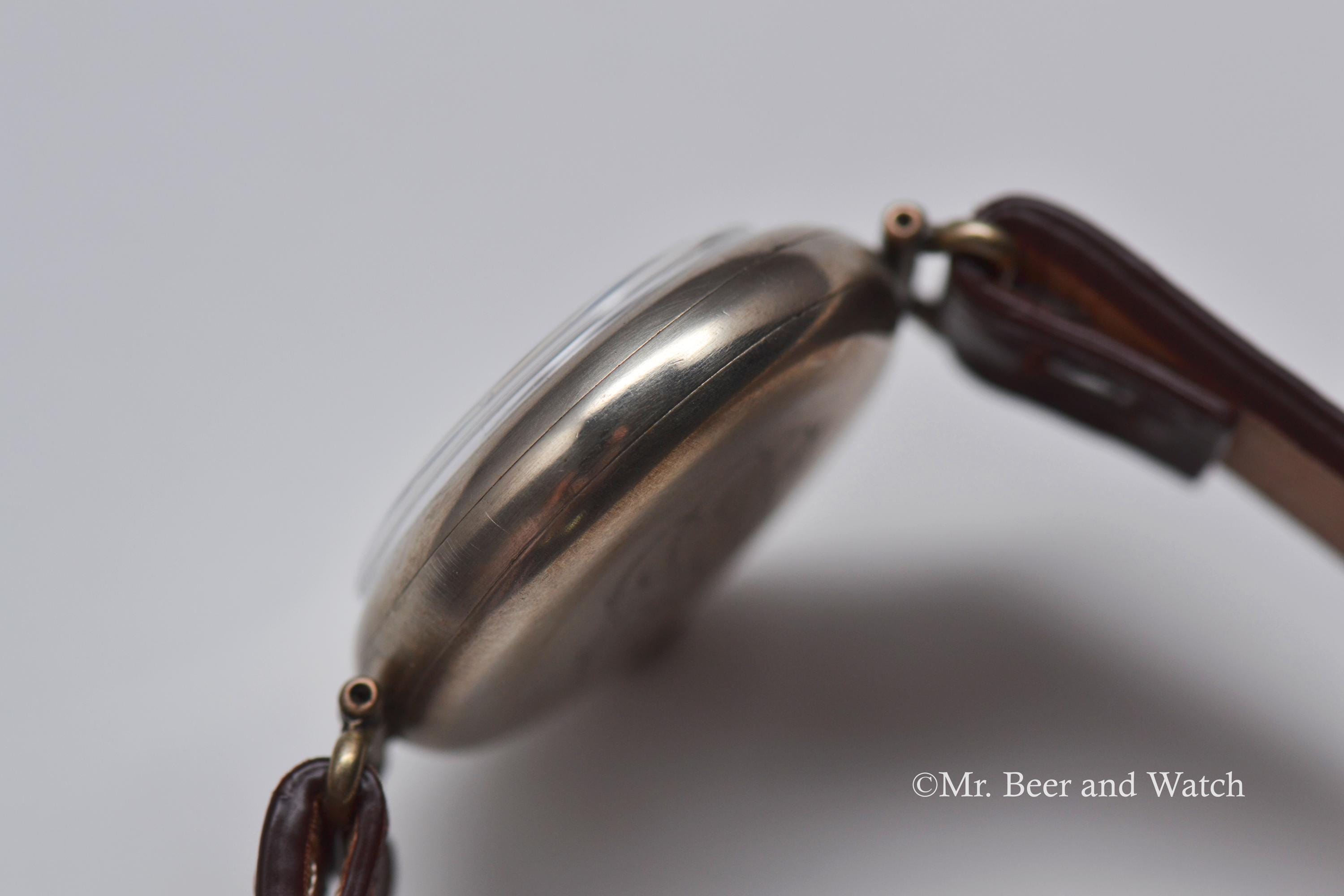 1917 Rare Vintage Elgin Trench Watch, Rare Early Nickel General Funston ...