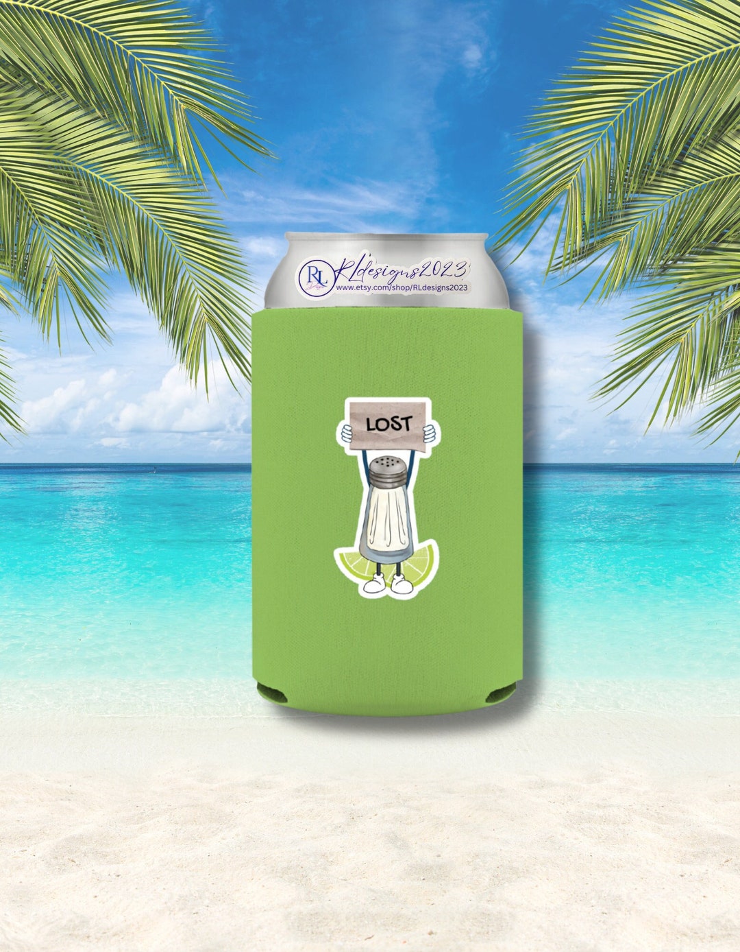 Lost Salt Shaker Koozie 12oz Can. Keeps Your Favorite Drink Cooler - Etsy