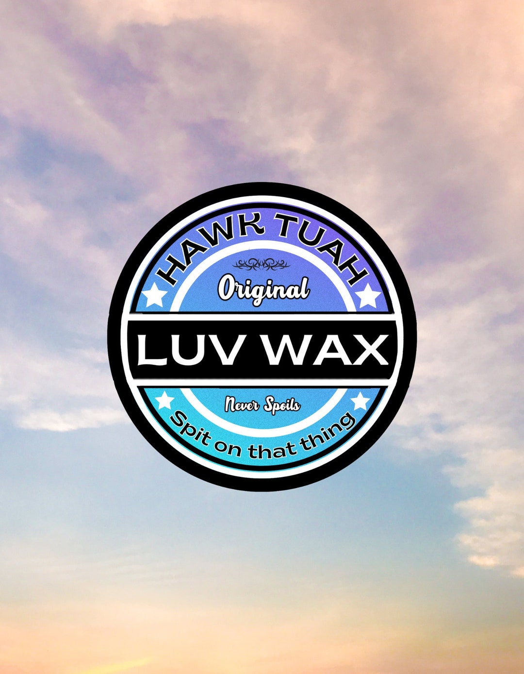 HAWK TUAH Vinyl Waterproof Sticker! 3" in Diameter! Made in the USA! - Etsy