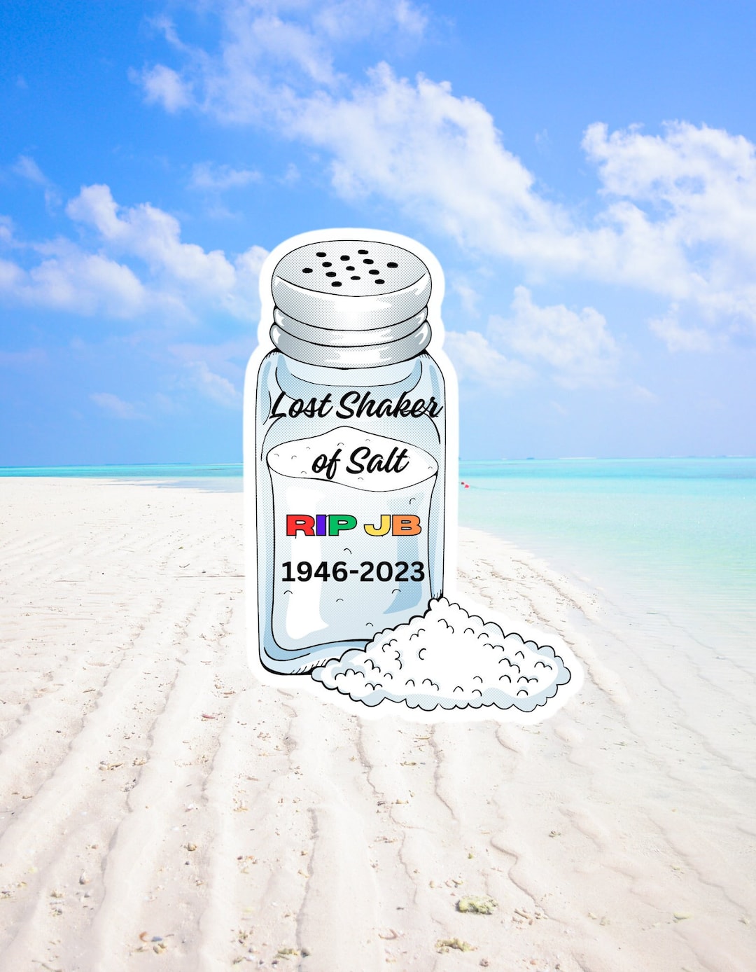 Lost Shaker of Salt RIP JB 1946-2023 - Etsy
