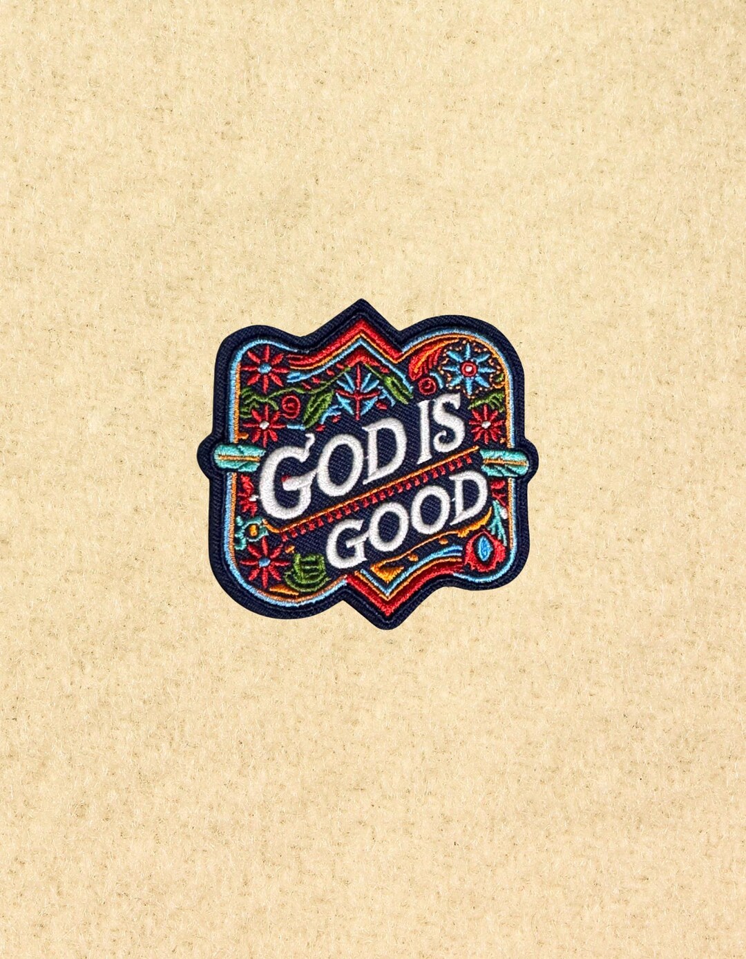God is Good Patch 3x3" Velcro Backing! - Etsy