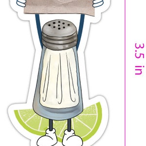 Lost Shaker of Salt Decal! 3.5"tall X 2" Wide! Waterproof! Made in the ...