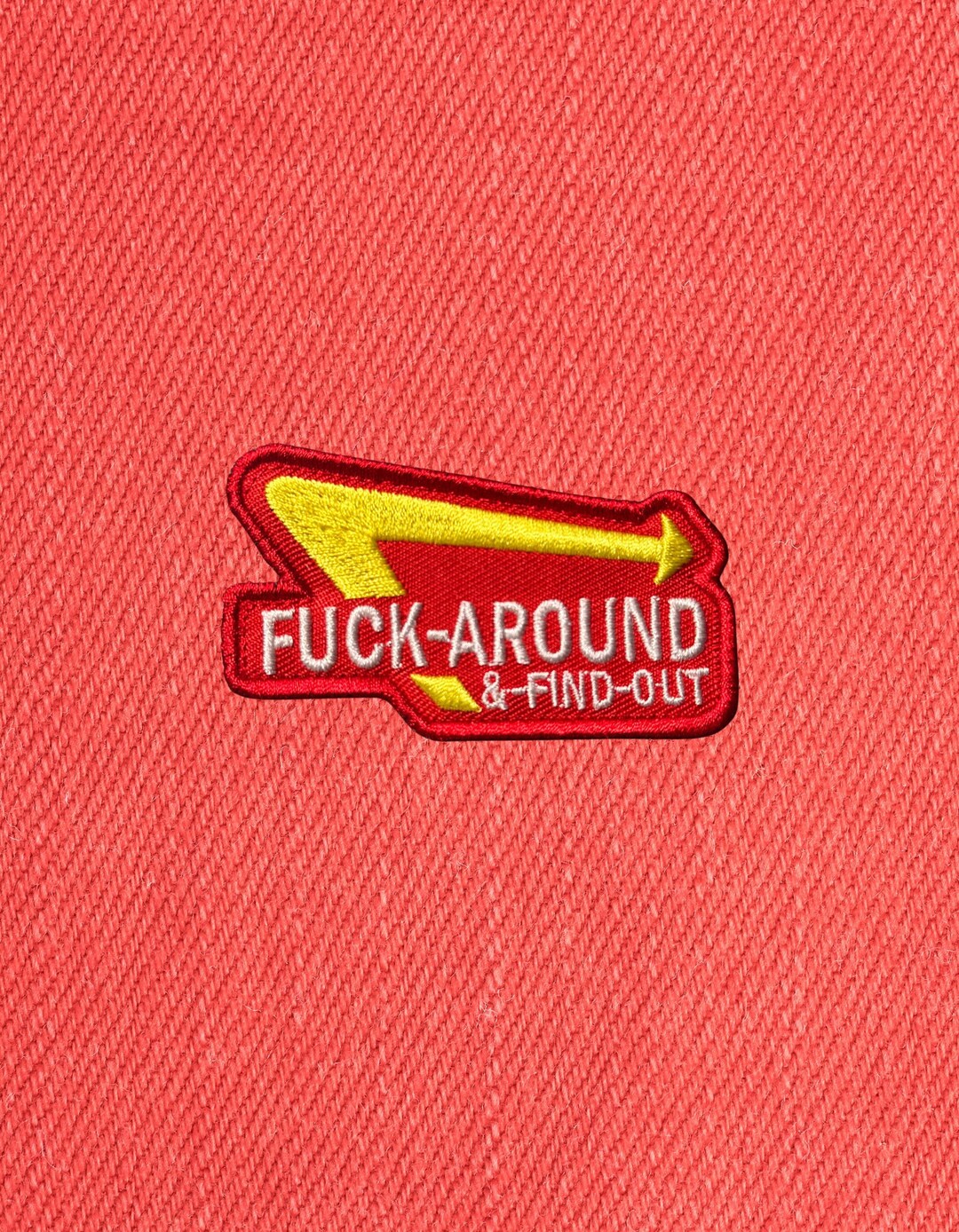 FCK Around & Find Out Patch 3x2 Velcro Backing - Etsy