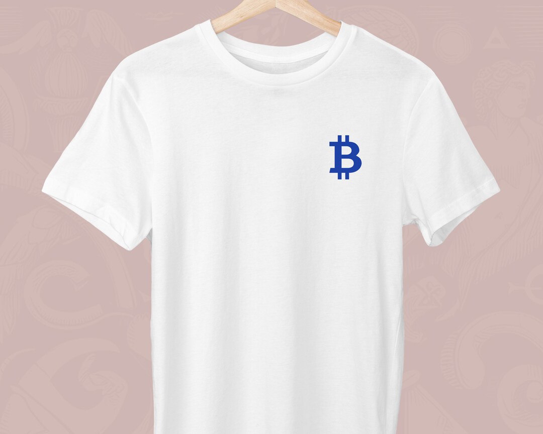 Bitcoin Blue, Bitcoin Logo T-shirt, Bitcoin Unisex T-shirt, Bitcoin ...