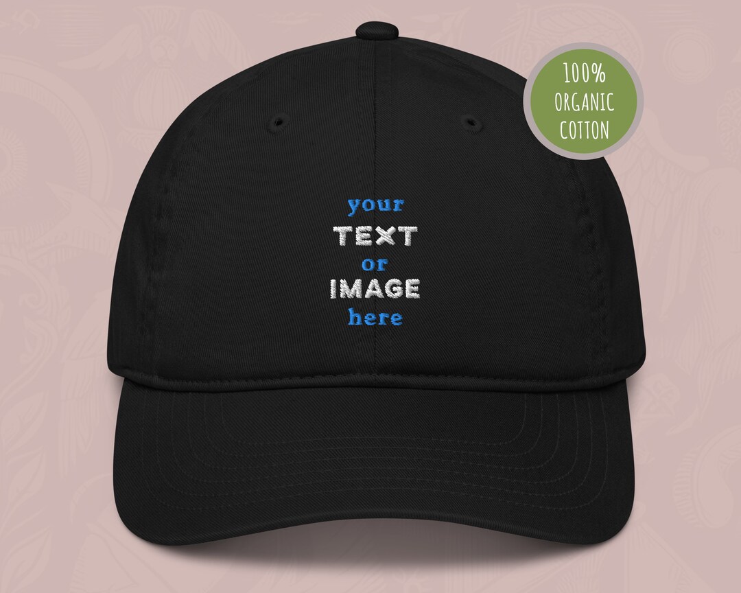 Personalized Cap, Organic Baseball Cap, Greek Cap, Baseball Cap ...