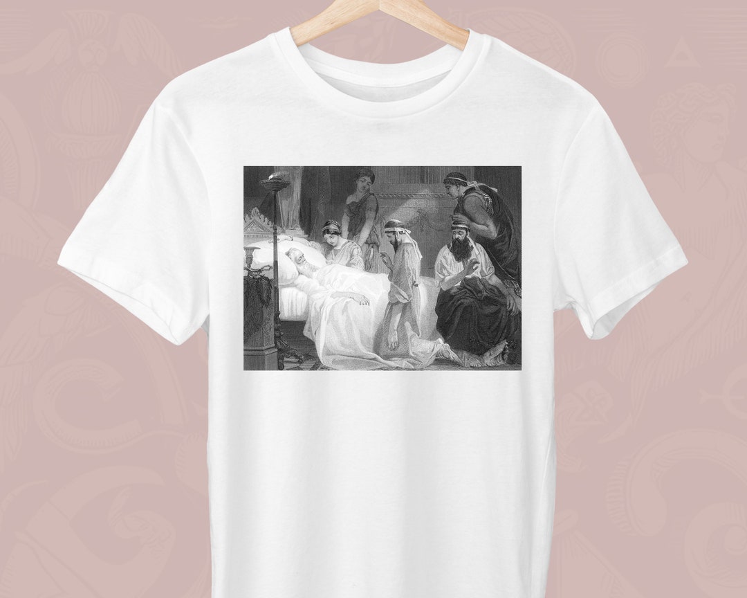 Death of Pericles, Alonzo Chappel, Unisex T-shirt, Greek T-shirt ...