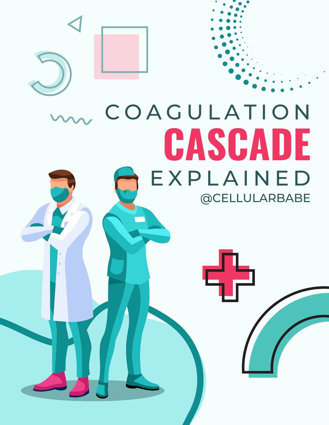 Coagulation Cascade Explained! Med Tech - Mlt/mls/rn - Study Guide ...