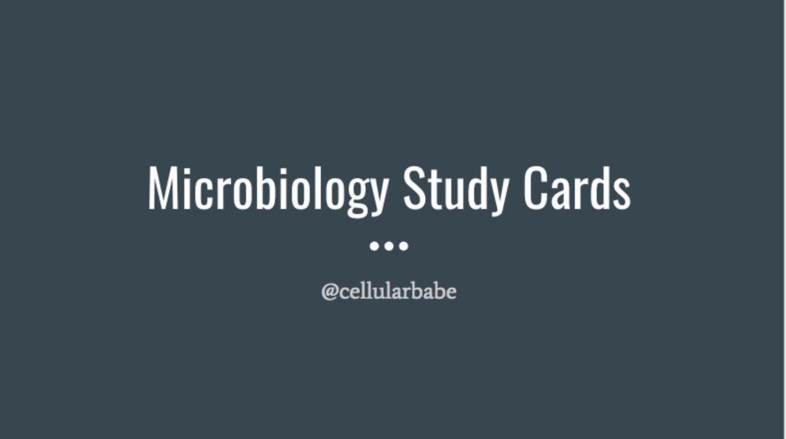 Microbiology Study Cards - Micro Notes - Mlt/mls/rn - Micro Notebook ...