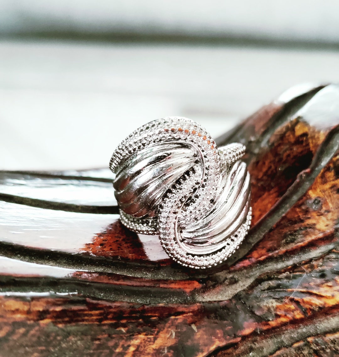 RETRO Silver Ring From the 90's Signed RS Covenant Silver - Etsy