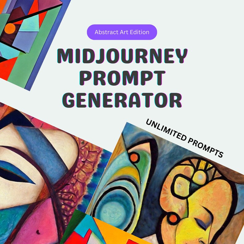 Midjourney Abstract Art Prompt Generator - Etsy