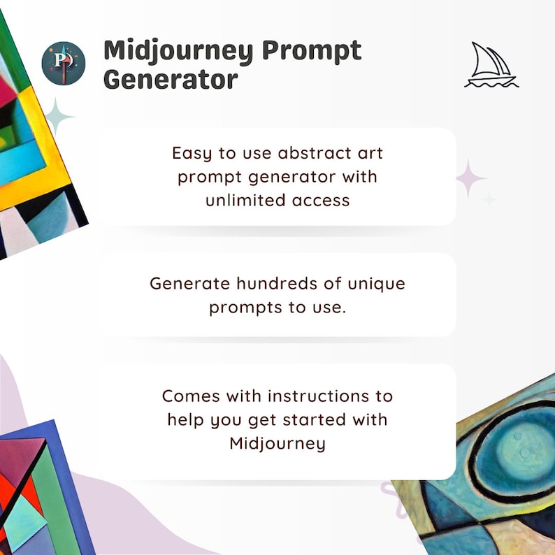 Midjourney Abstract Art Prompt Generator - Etsy