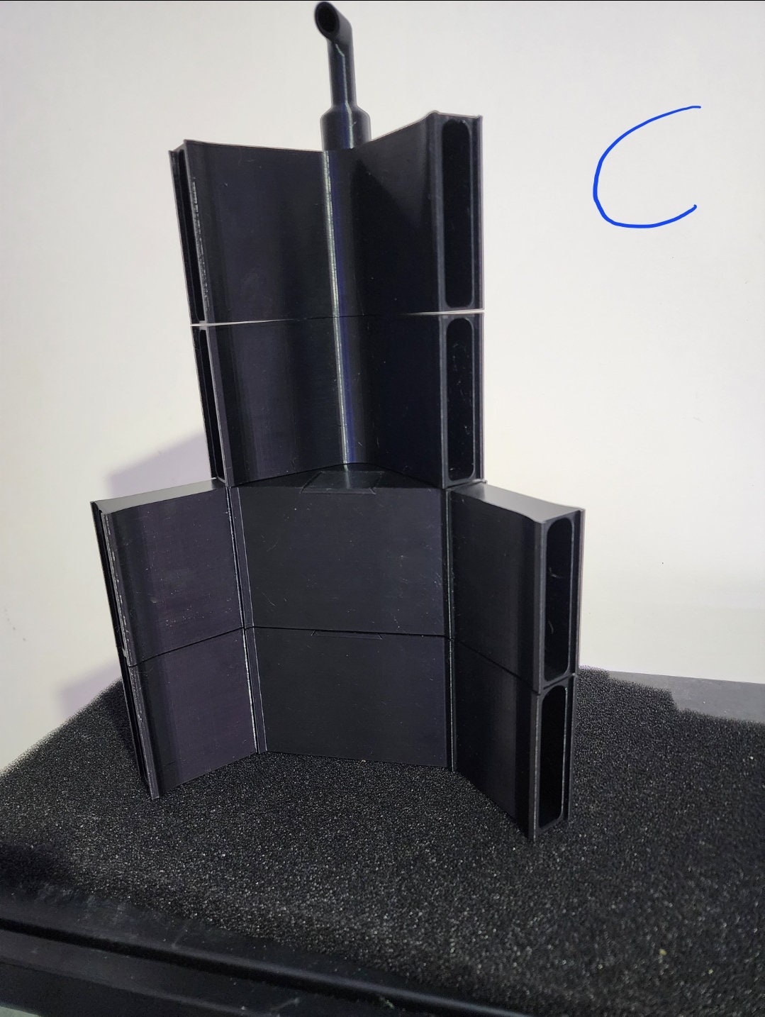 3d Printed Sponge Filter L-shaped Modular - Etsy