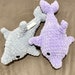 Handmade Fluffy Dolphin Plushie Toys | Home Deco | Amigurumi | Crochet ...