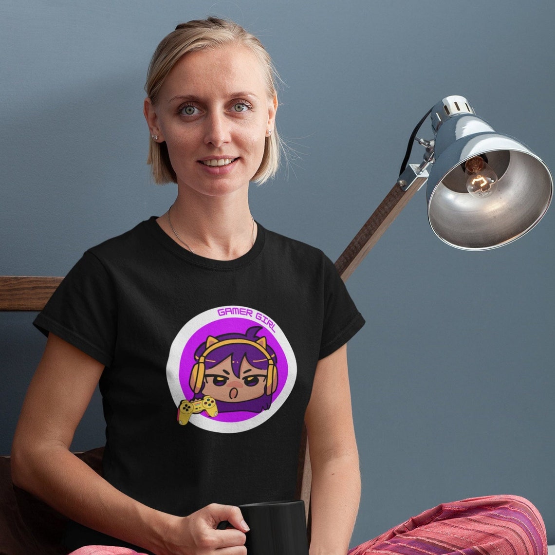 Gamer Girl Tshirt, Video Game Shirt, Cute Girl Shirts, Gaming Tshirt ...