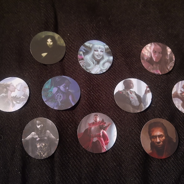 Mtg Vampire Token - Etsy