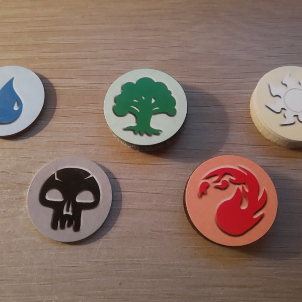 Mtg Mana Symbol Patches - Etsy