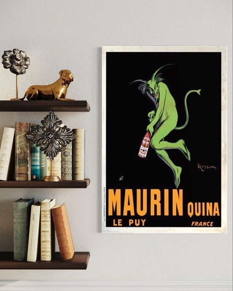 Maurin Quina French Poster Reproduction Designed Oringinally by ...
