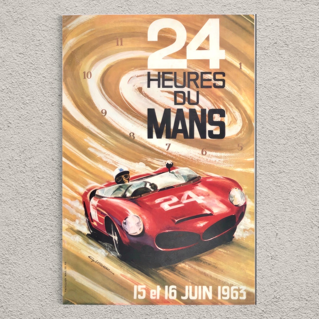 Le Mans 1963 Grand Prix Art, Racing Posters, Auto Posters, Auto Related ...