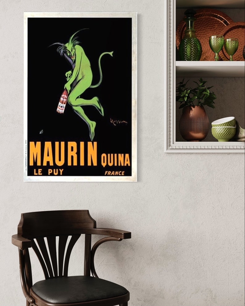 Maurin Quina French Poster Reproduction Designed Oringinally by ...