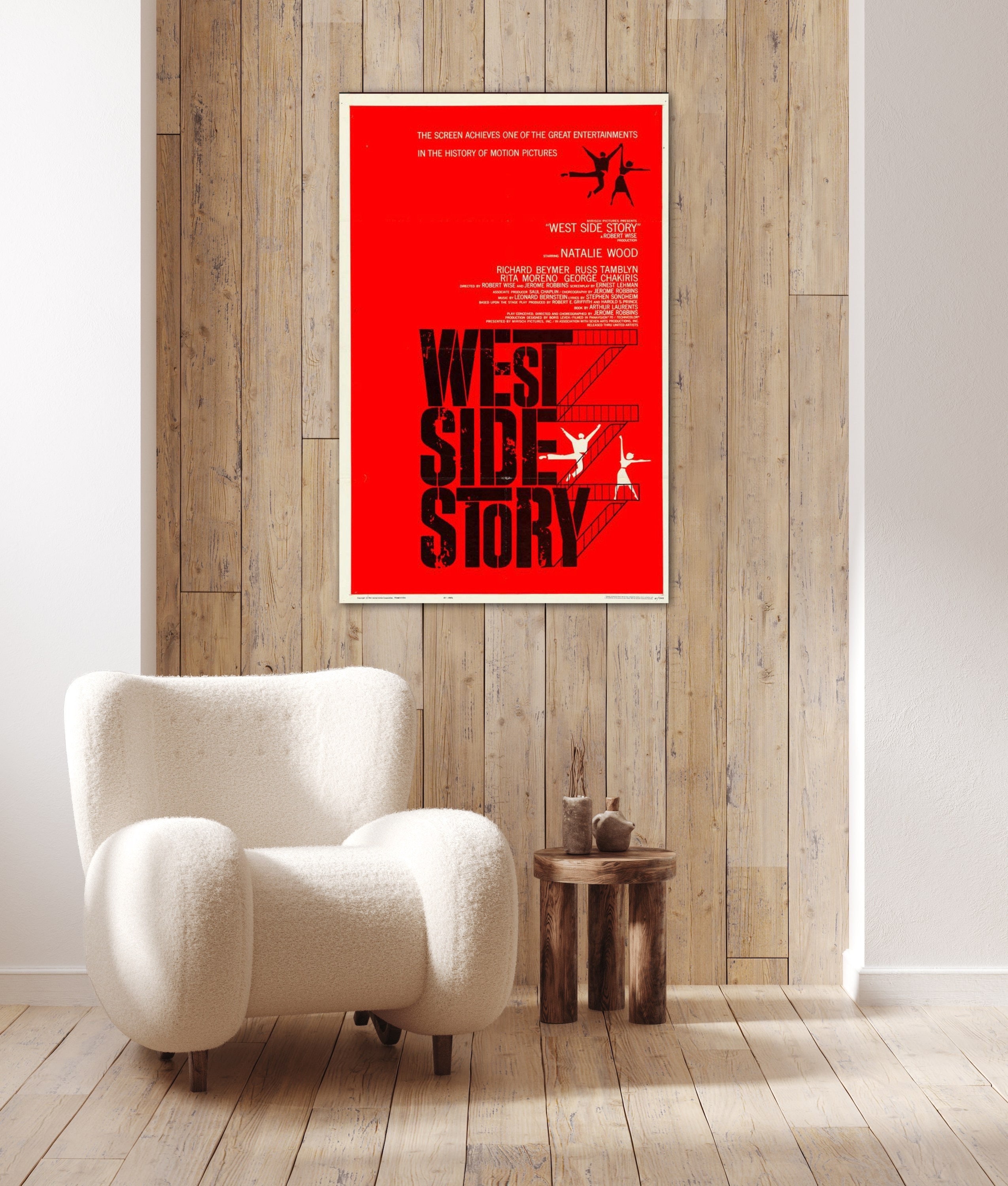 West Side Story Movie Poster Reproduction, Originally Released in 1961 ...
