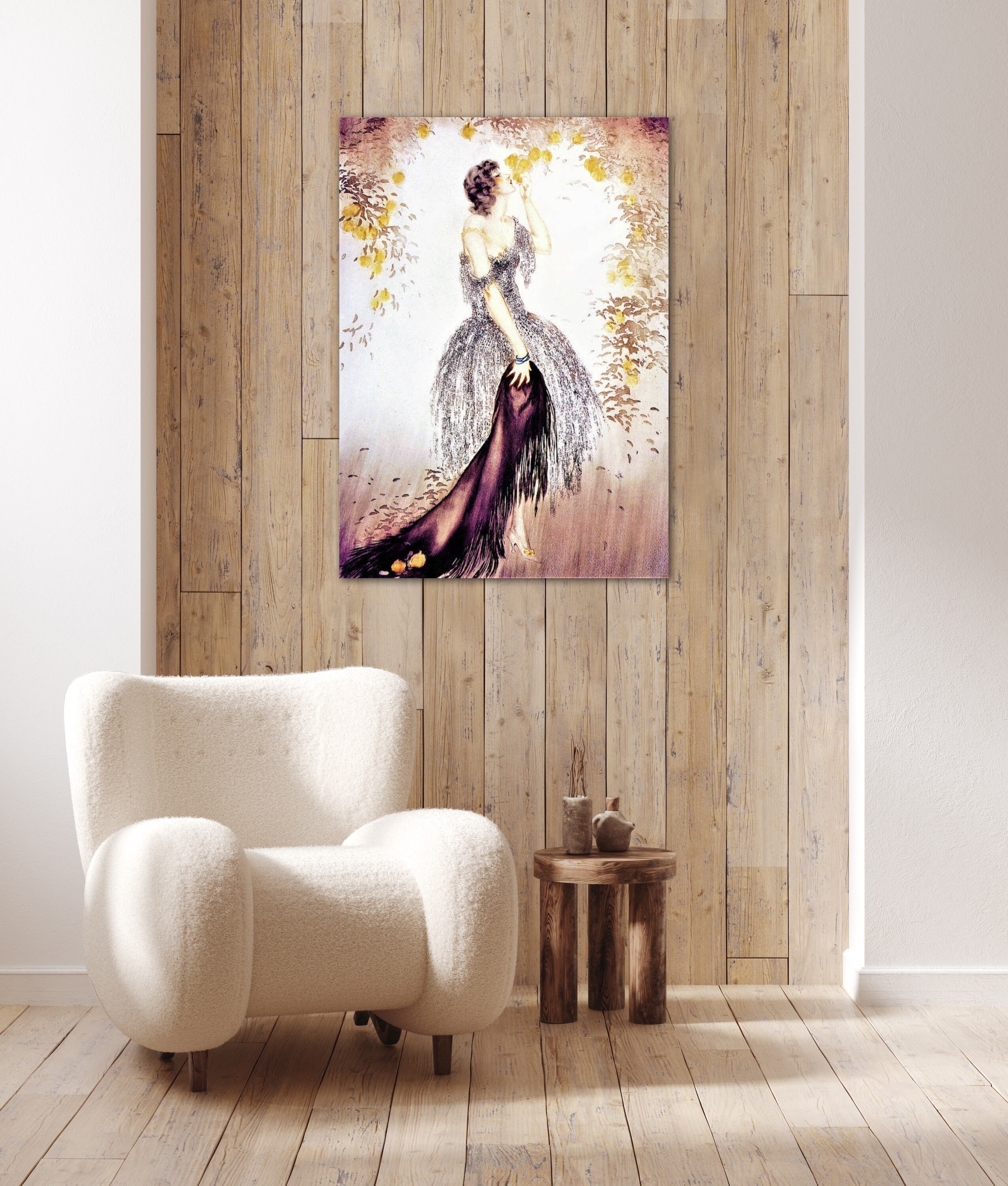 Louis Icart's Black Shawl Reproduction. Interesting Wall Art, Art Deco ...