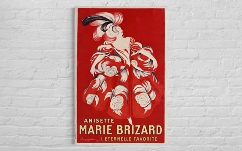 Anisette Marie Blizard by Cappellio, Vintage Poster Reproduction, 1928 ...