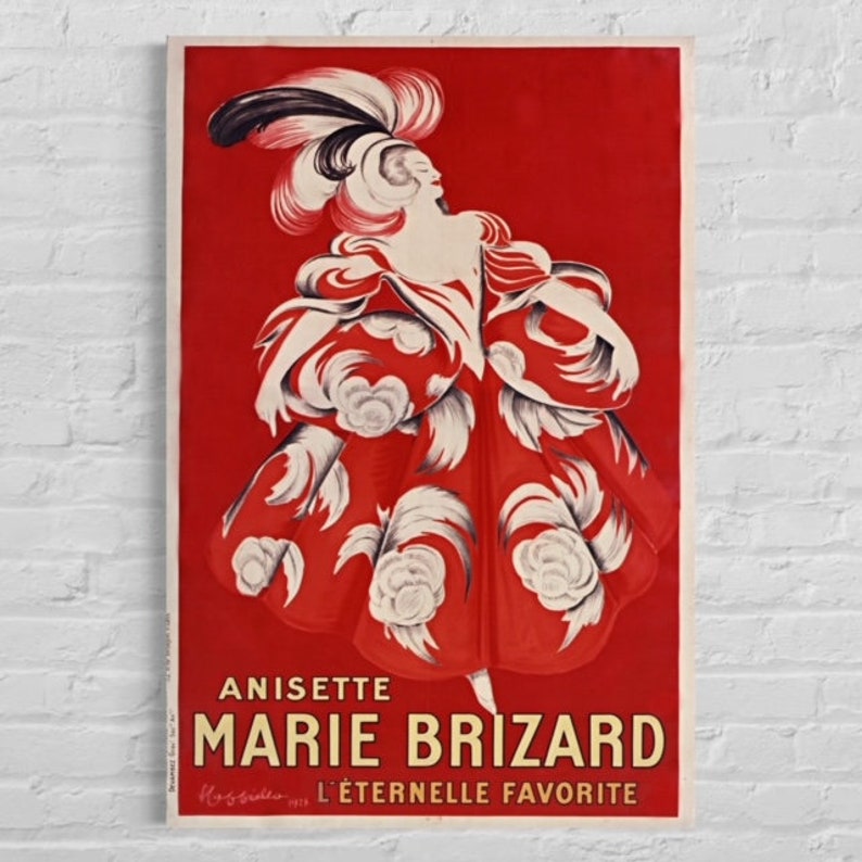 Anisette Marie Blizard by Cappellio, Vintage Poster Reproduction, 1928 ...