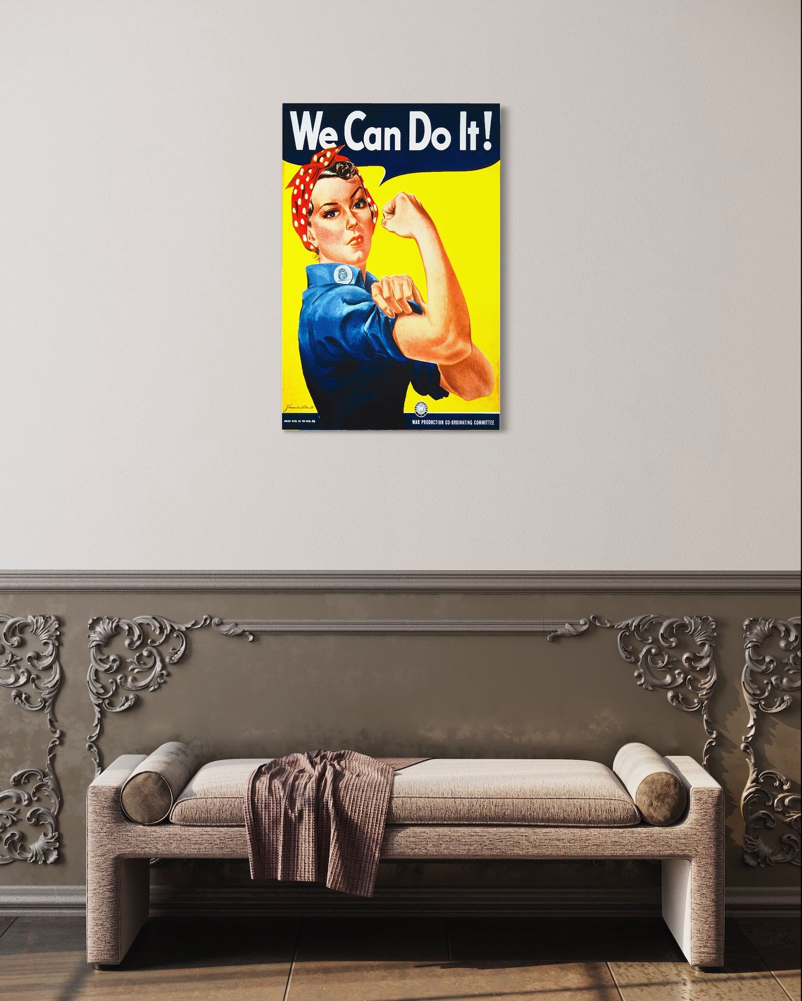 We Can Do It Poster Rosie the Riveter Iconic Wwii Poster - Etsy