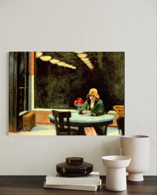 Edward Hopper's Automat, 1927 Poster Art, Wall Art - Etsy