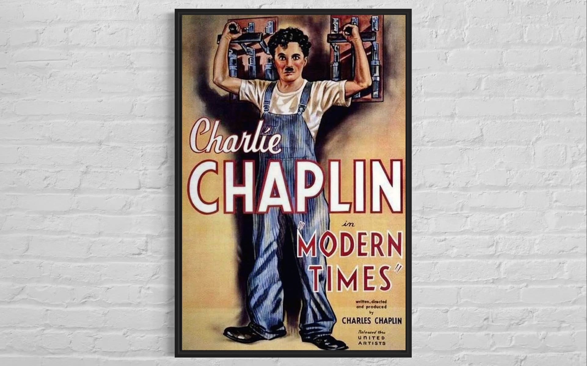 Charlie Chaplin Poster Ikea