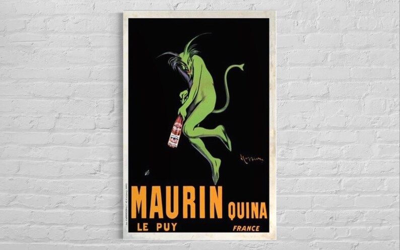 Maurin Quina French Poster Reproduction Designed Oringinally by ...