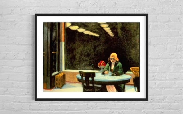 Edward Hopper's Automat, 1927 Poster Art, Wall Art - Etsy