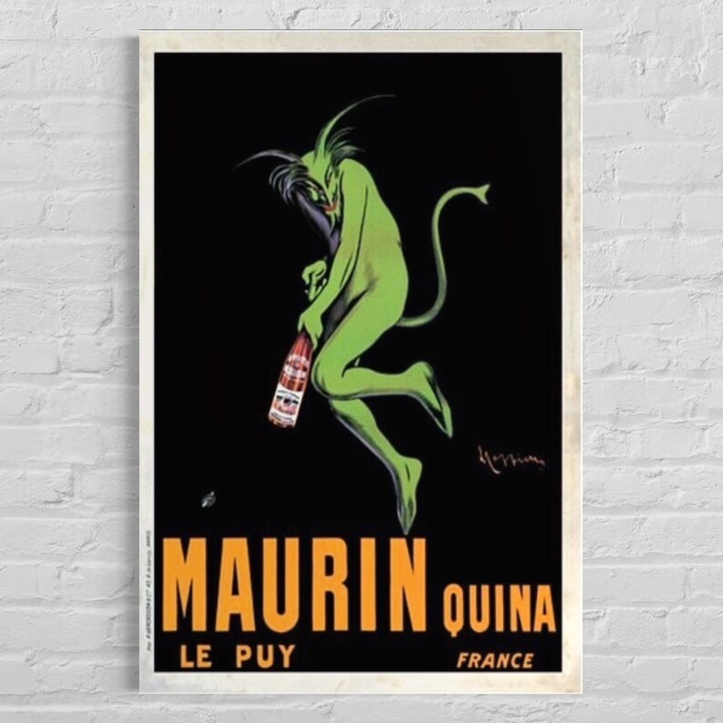 Maurin Quina French Poster Reproduction Designed Oringinally by ...