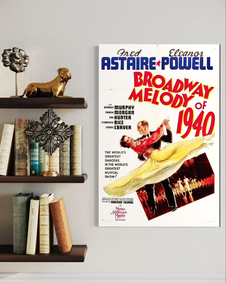 Broadway Melody Movie Poster Reproduction Originally Released - Etsy