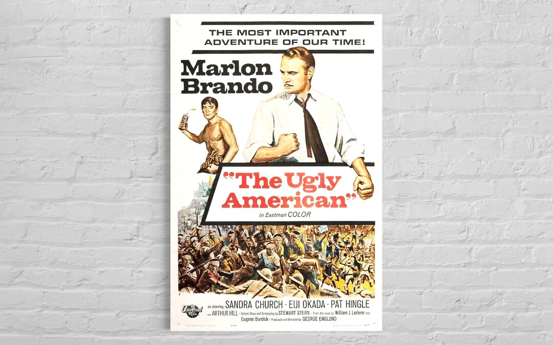 The Ugly American Movie Poster Reproduction, Wall Art, Movie Posters - Etsy