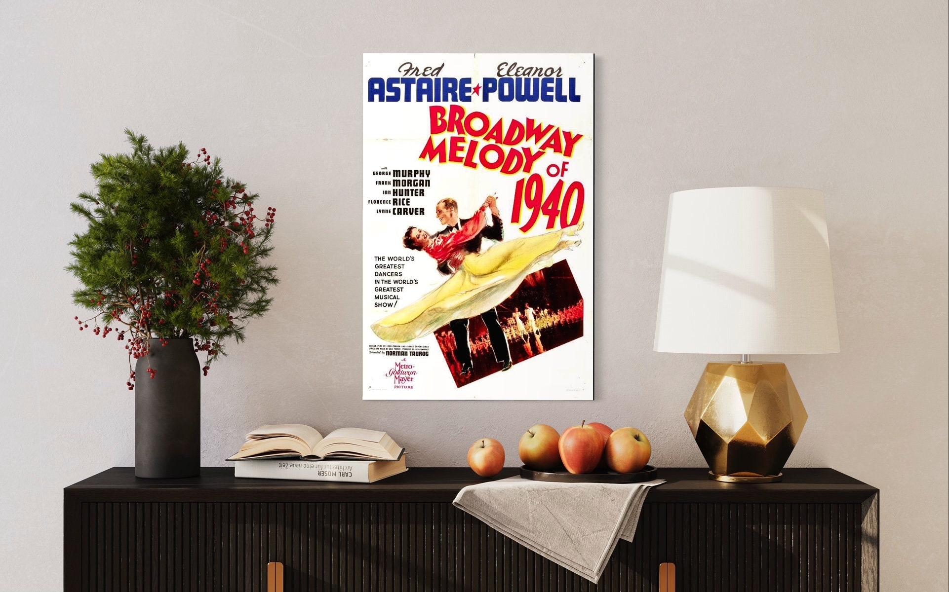 Broadway Melody Movie Poster Reproduction, Originally Released in 1940 ...