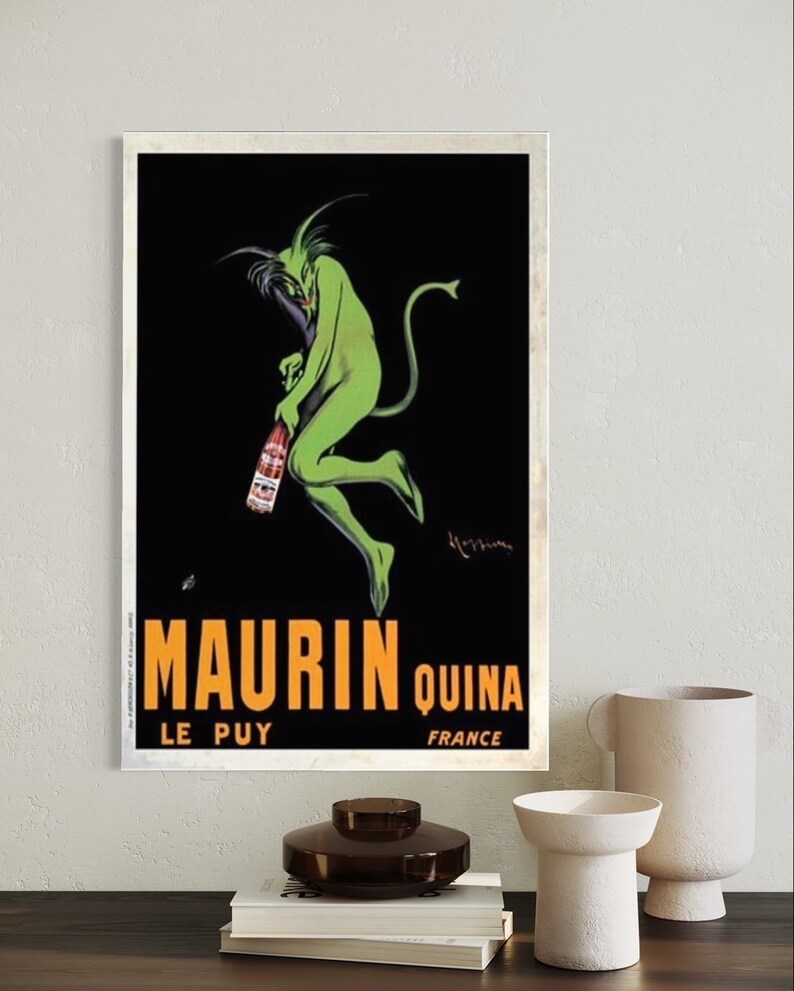 Maurin Quina French Poster Reproduction Designed Oringinally by ...