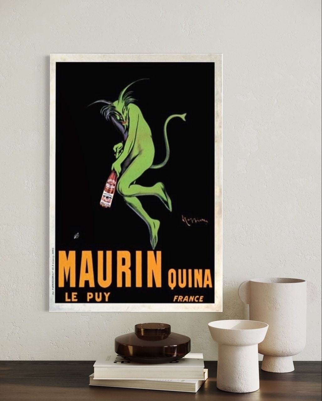 Maurin Quina French Poster Reproduction Designed Oringinally by ...