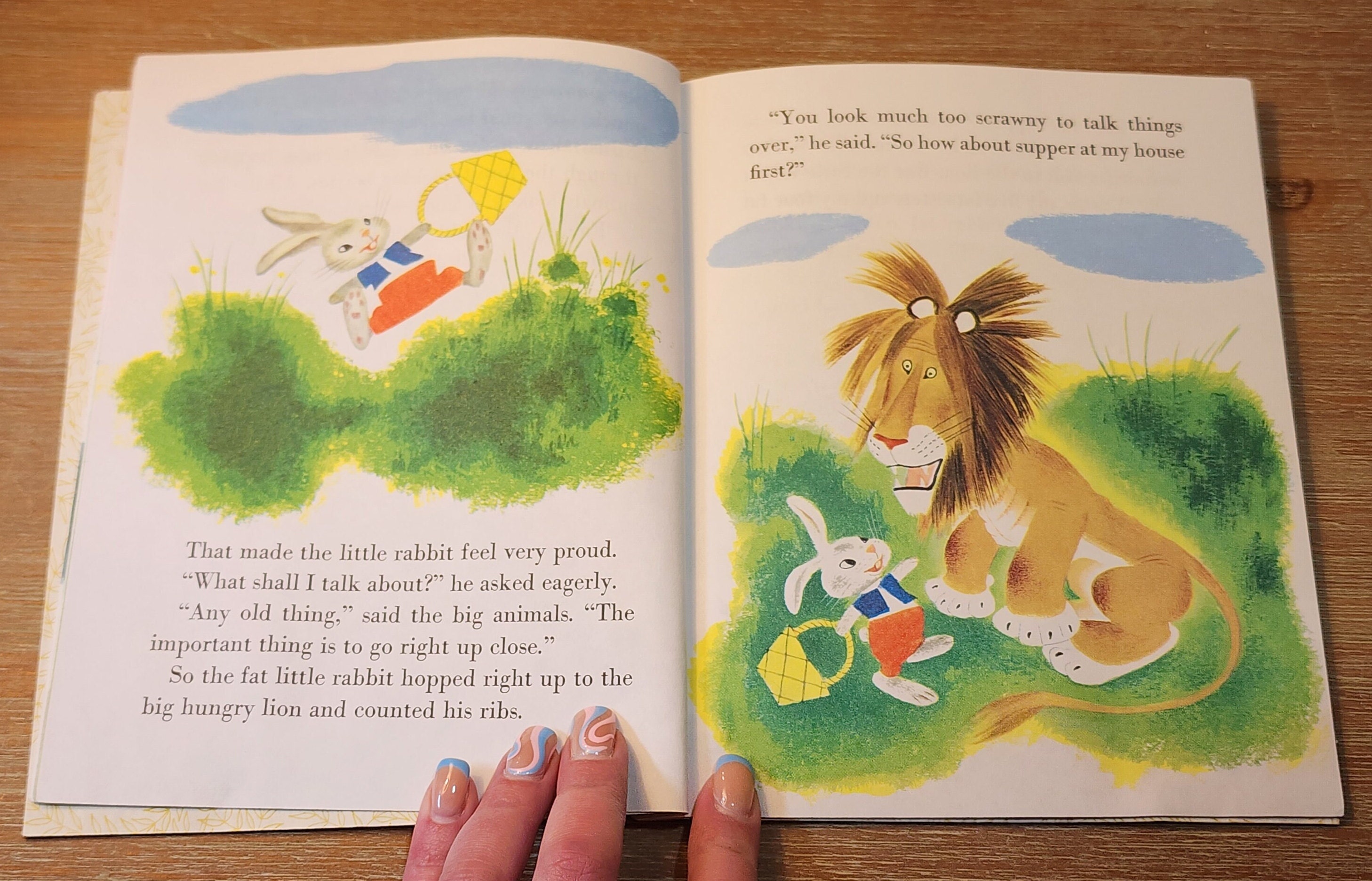 Little Golden Book Tawny Scrawny Lion Paper - Etsy