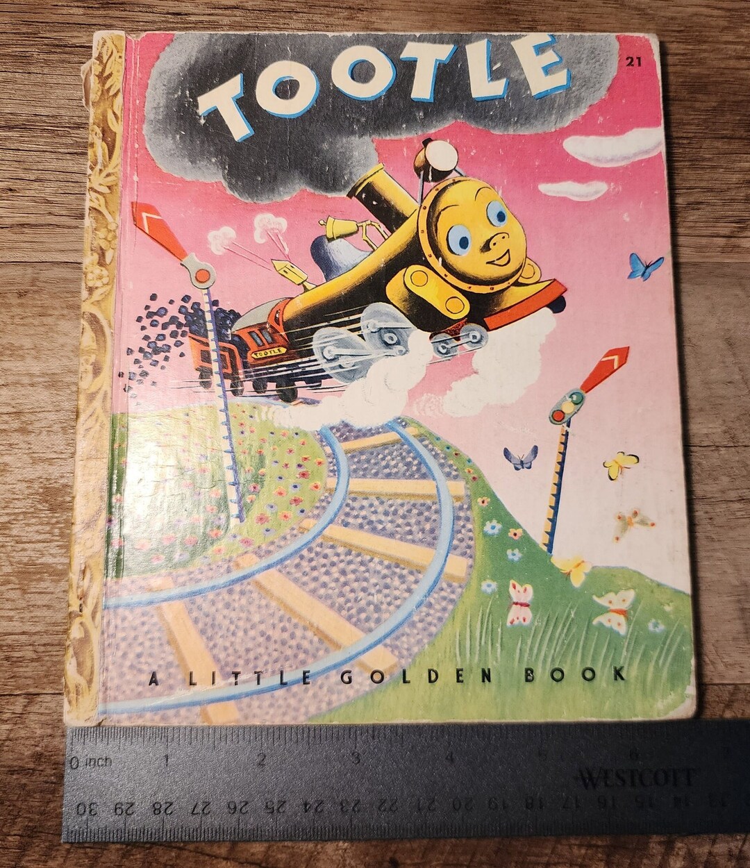 Little Golden Book Tootle - Etsy