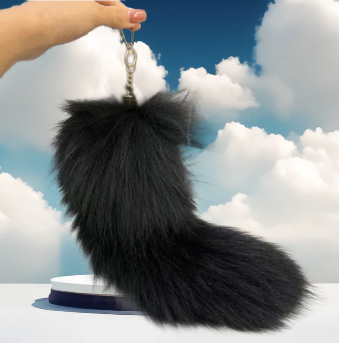 Real Fox Fur Tail Furry Tail Furry Cosplay Wolf Tail Fur - Etsy UK
