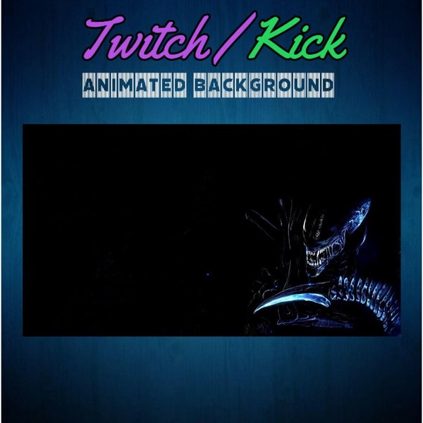Alien Twitch Overlay - Etsy