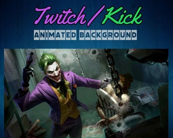 Deadpool Twitch / Kick Animated Background Streaming Screens - Etsy