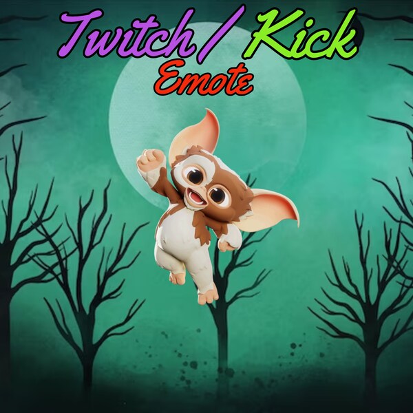 Twitch Gremlin Emote - Etsy UK