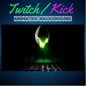 Alien Twitch / Kick Animated Background Streaming Screens - Etsy